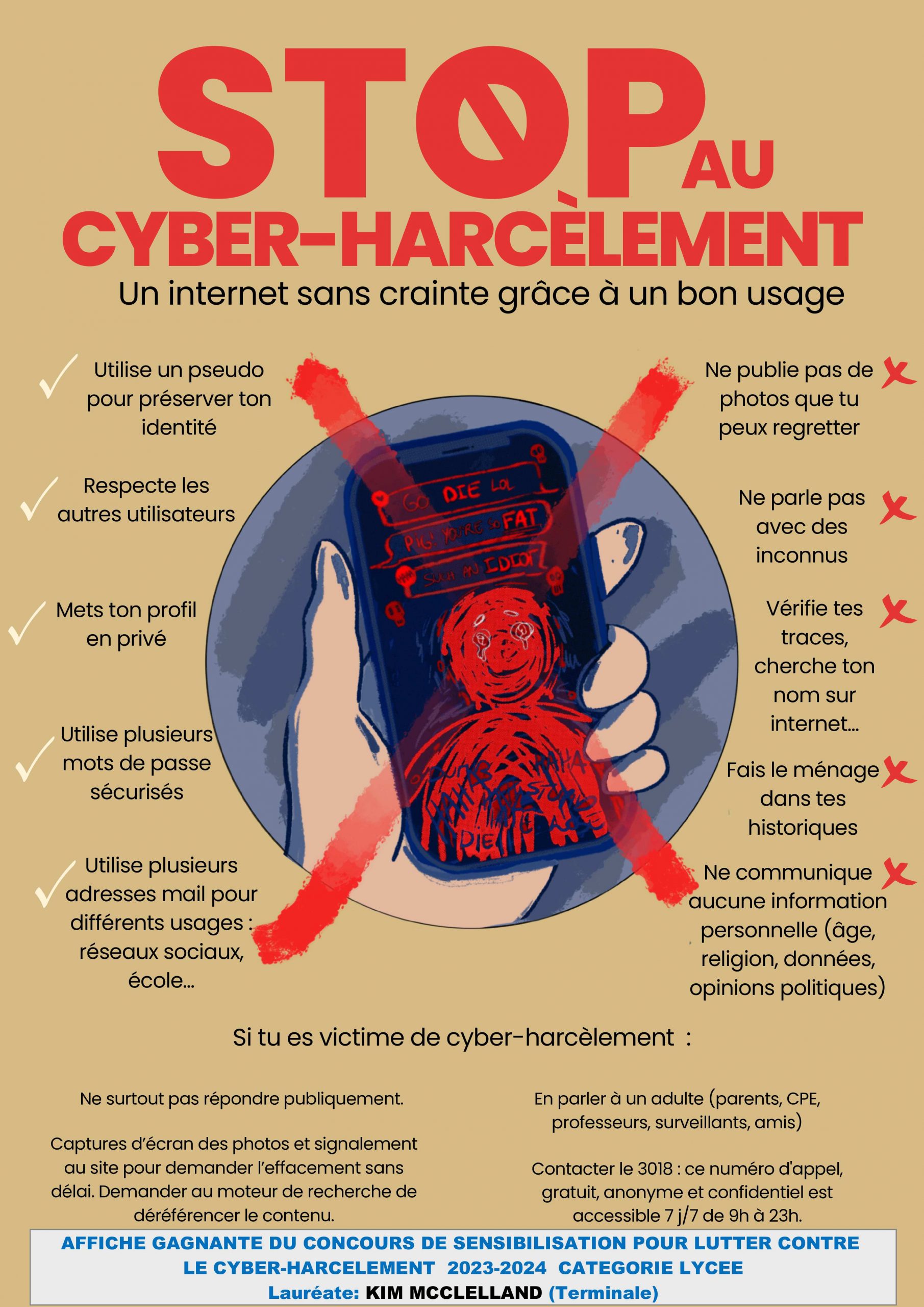 Cyberharcèlement : sensibiliser aux bons usages d'Internet